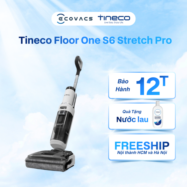 Máy lau nhà Tineco Floor One S6 Stretch Pro - Quốc Tế